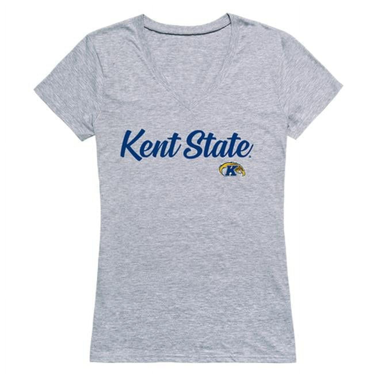 W Republic 555-128-HGY-04 Kent State University Womens Script T-Shirt ...