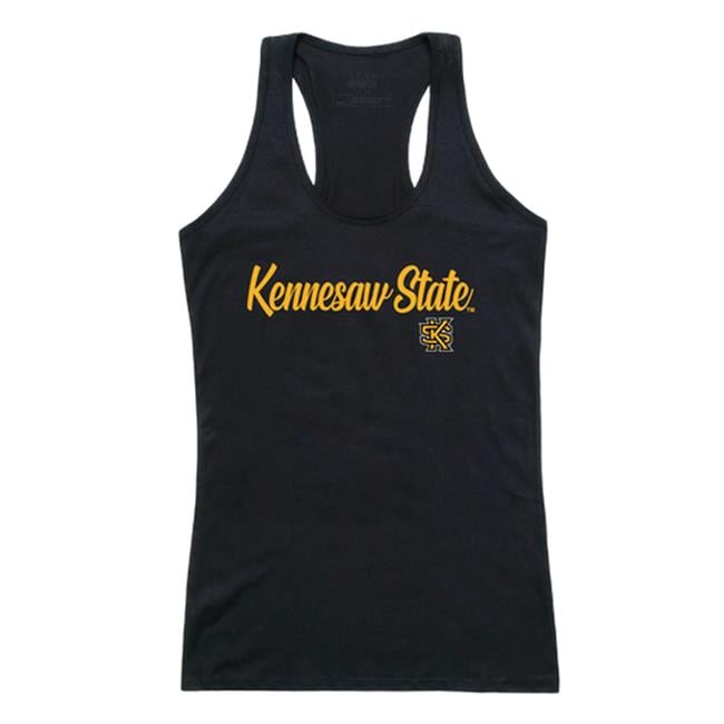 W Republic 557-320-BLK-05 Women Kennesaw State Owls Script Tank T-Shirt ...