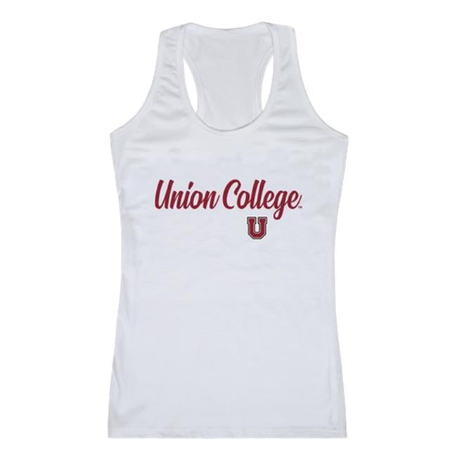 W Republic 557-461-WHT-04 Women Union College Script Tanks, White ...