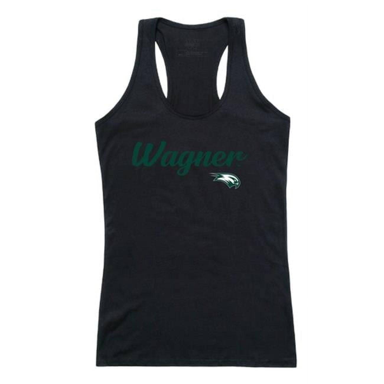 W Republic 557-462-BLK-04 Women Wagner College Script Tanks, Black ...