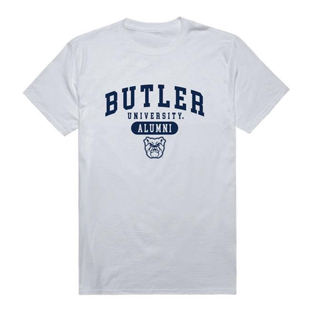 W Republic 559-275-WHT-04 Butler University Mens Alumni T-Shirt, White ...