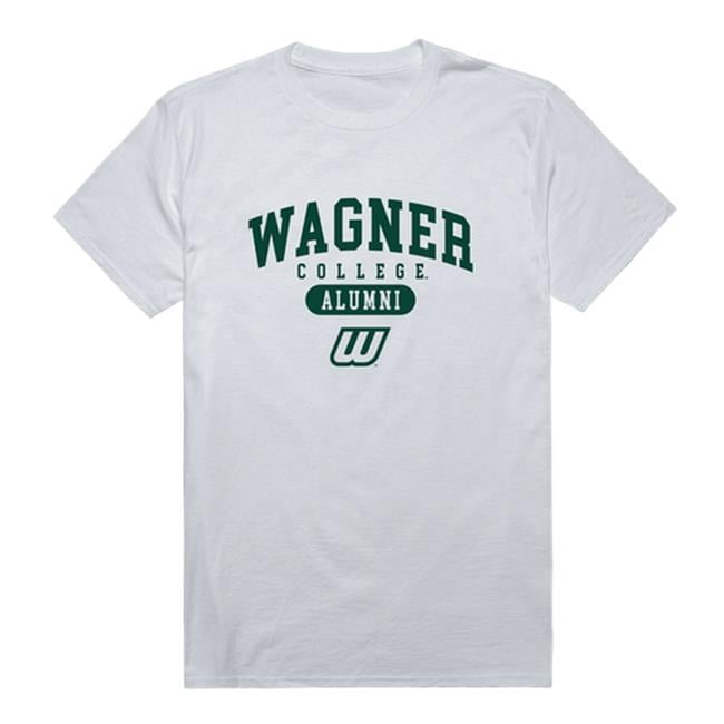 W Republic 559-462-WHT-04 Men Wagner College Alumni T-Shirt, White ...