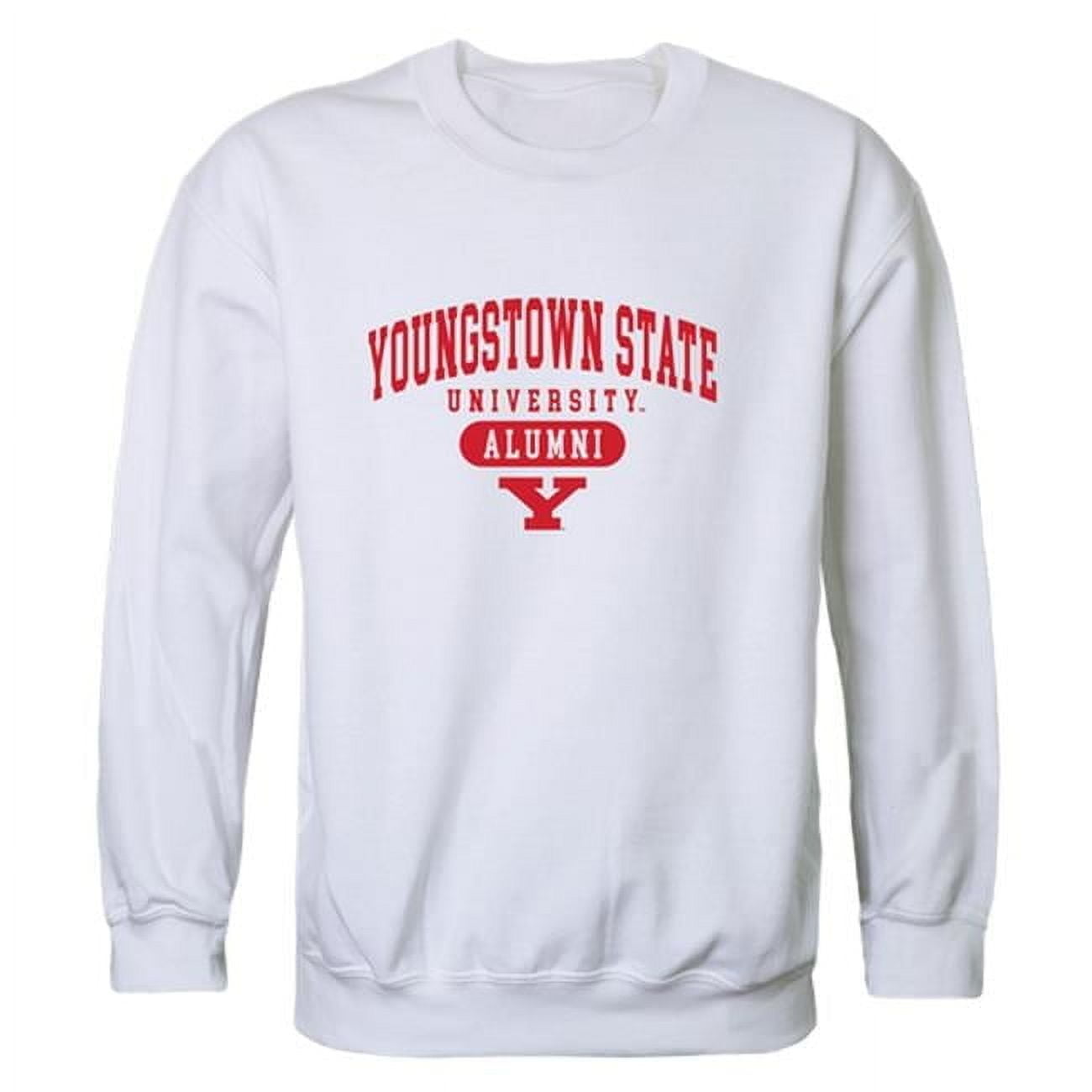 W Republic 560-159-WHT-04 Men Youngstown State Penguins Alumni Fleece ...