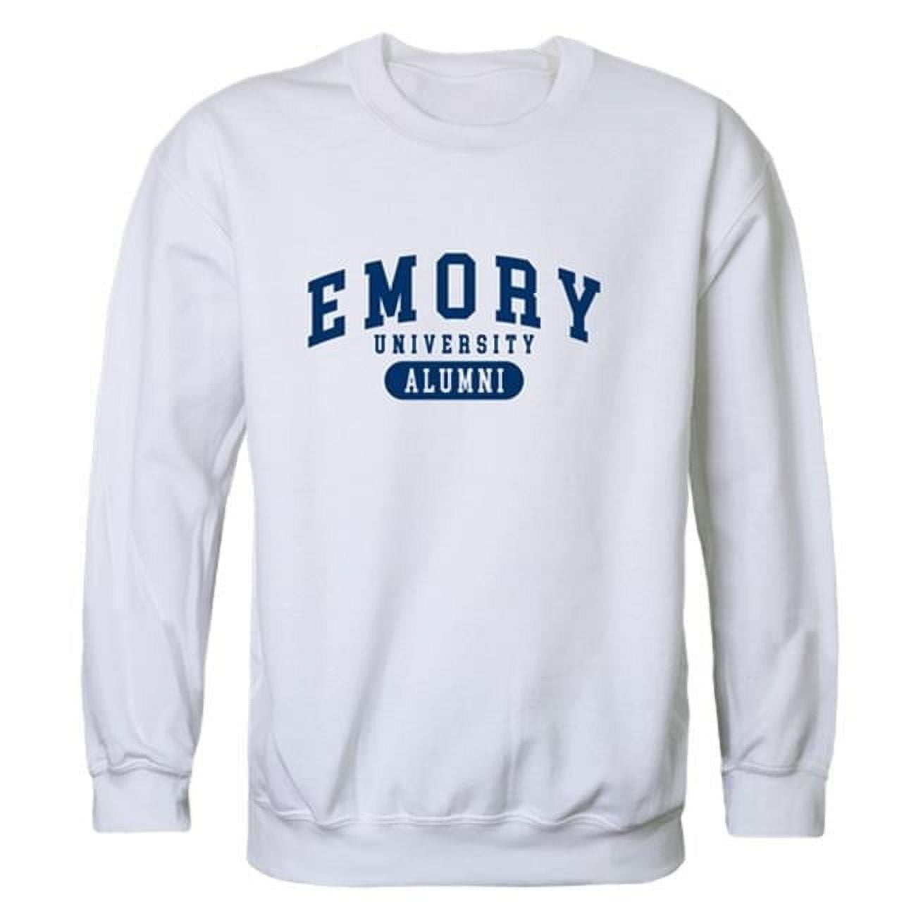 W Republic 560-299-WHT-04 Men Emory Eagles Alumni Fleece, White - Extra ...