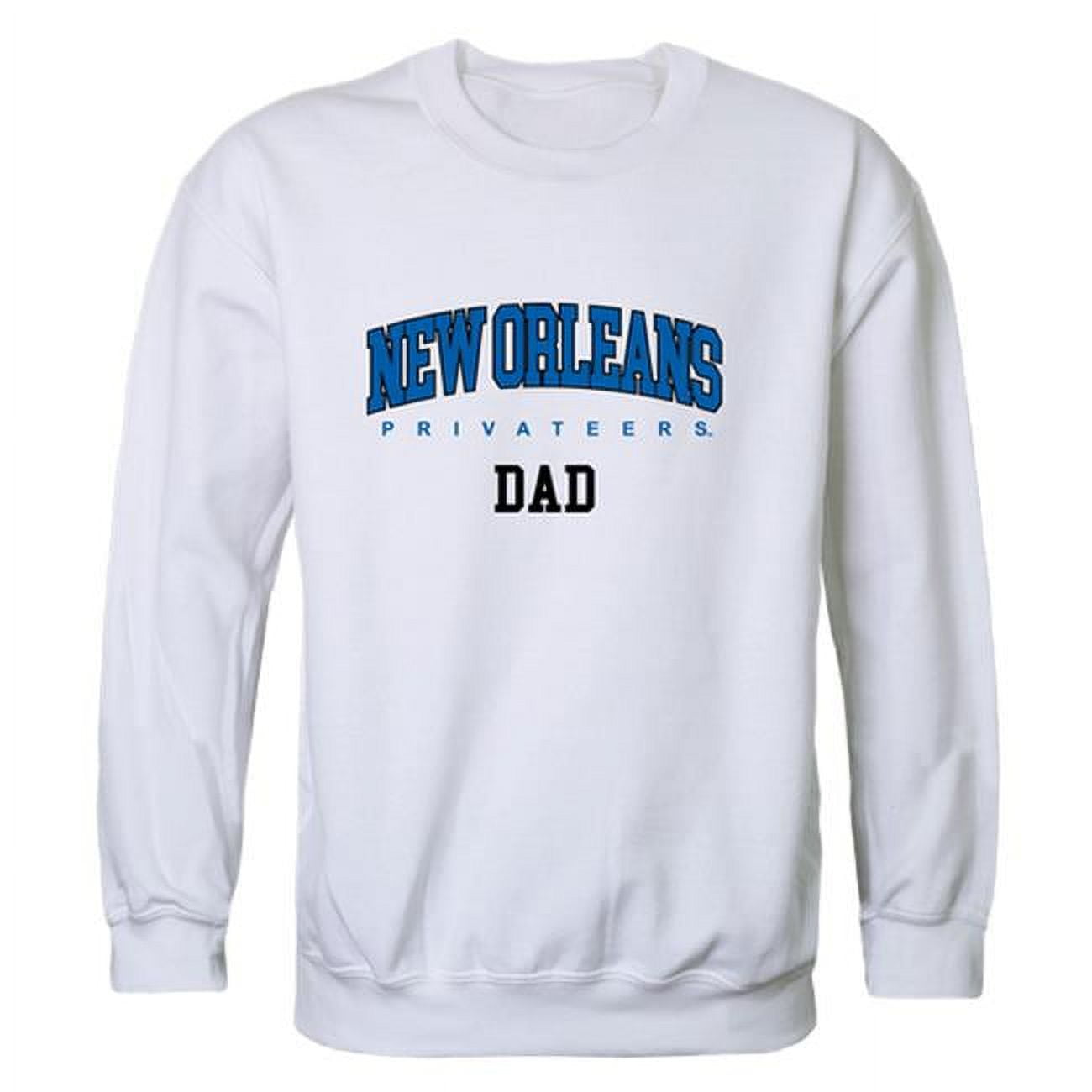 W Republic 562-349-WHT-04 Men New Orleans Privateers Dad Crewneck ...