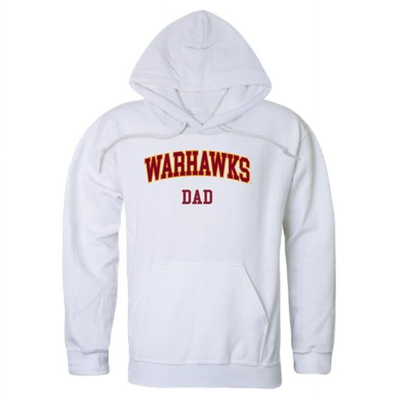 W Republic 563-331-WHT-04 Men Louisiana-Monroe Warhawks Dad Hoodie ...