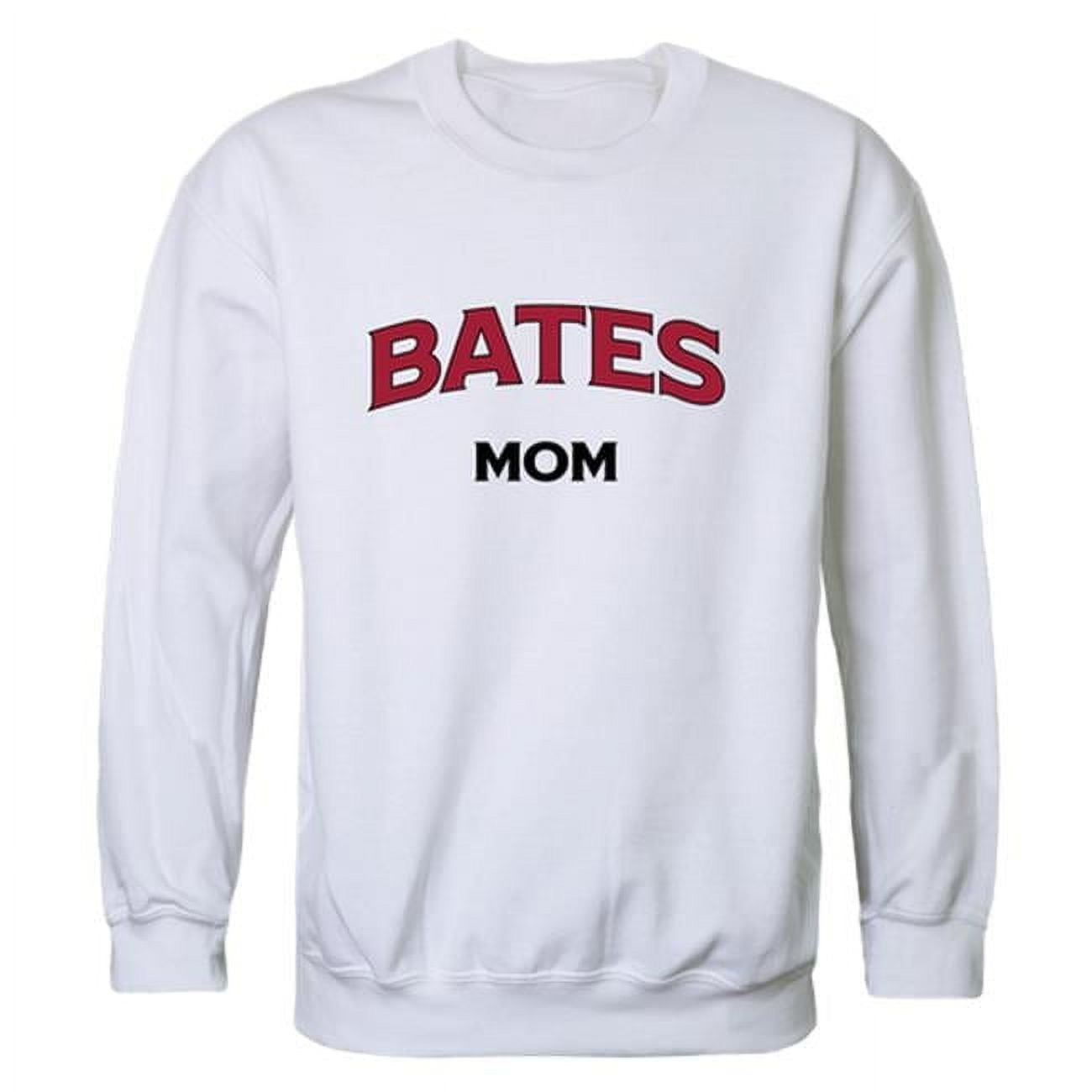 W Republic 564-615-WHT-01 Bates College Bobcats Mom Crewneck Sweatshirt ...