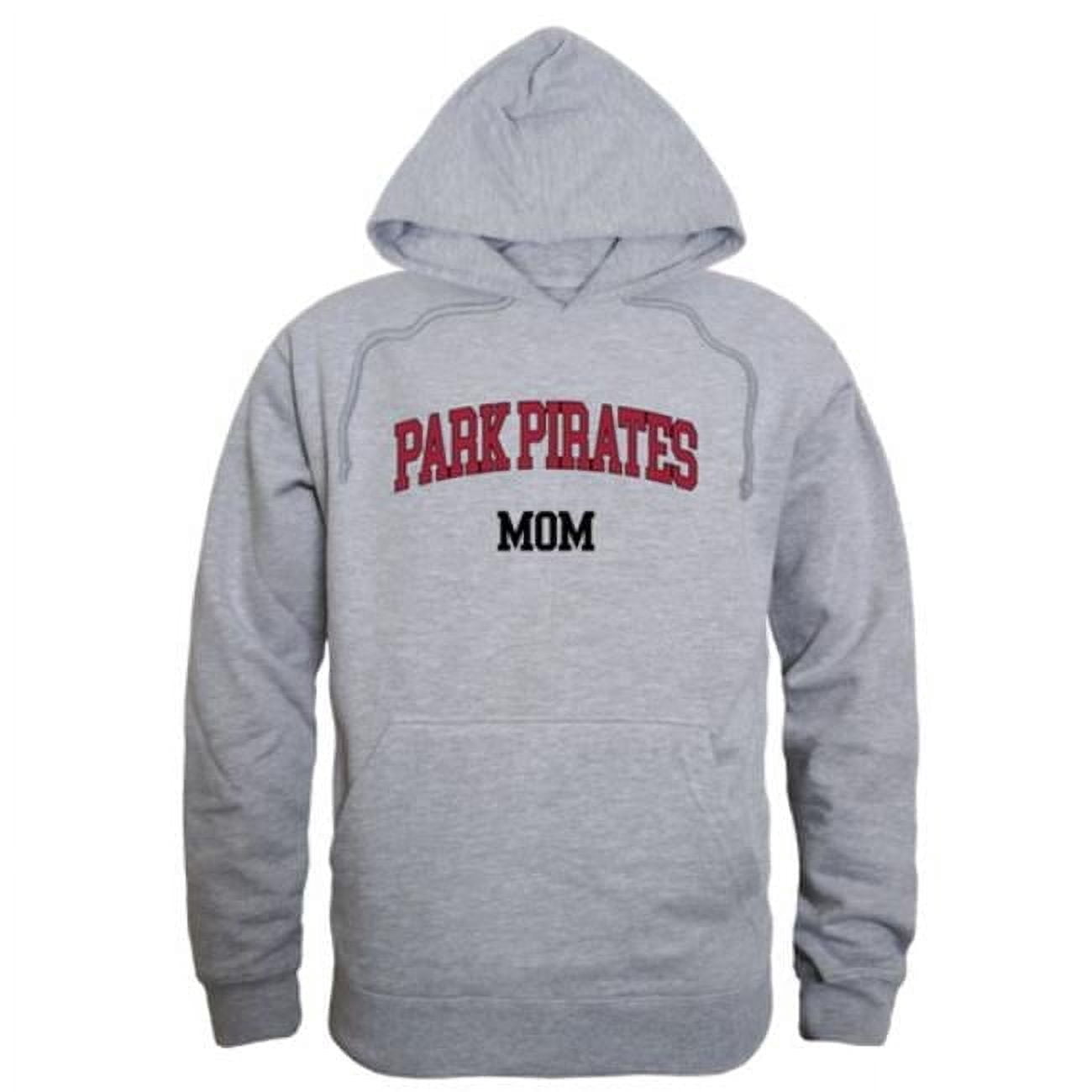W Republic 565-690-HGY-04 Park University Pirates Mom Hoodie, Heather ...