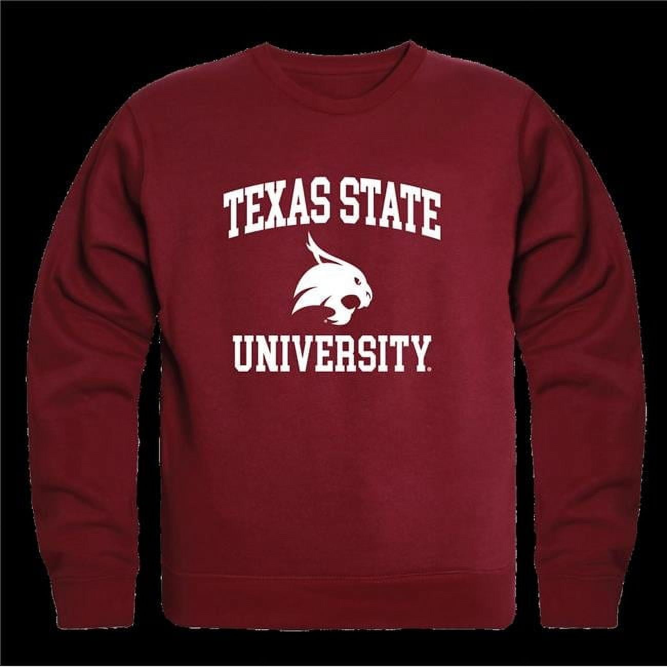 W Republic 568-181-MAR-03 Texas State University Bobcats Seal Crewneck ...