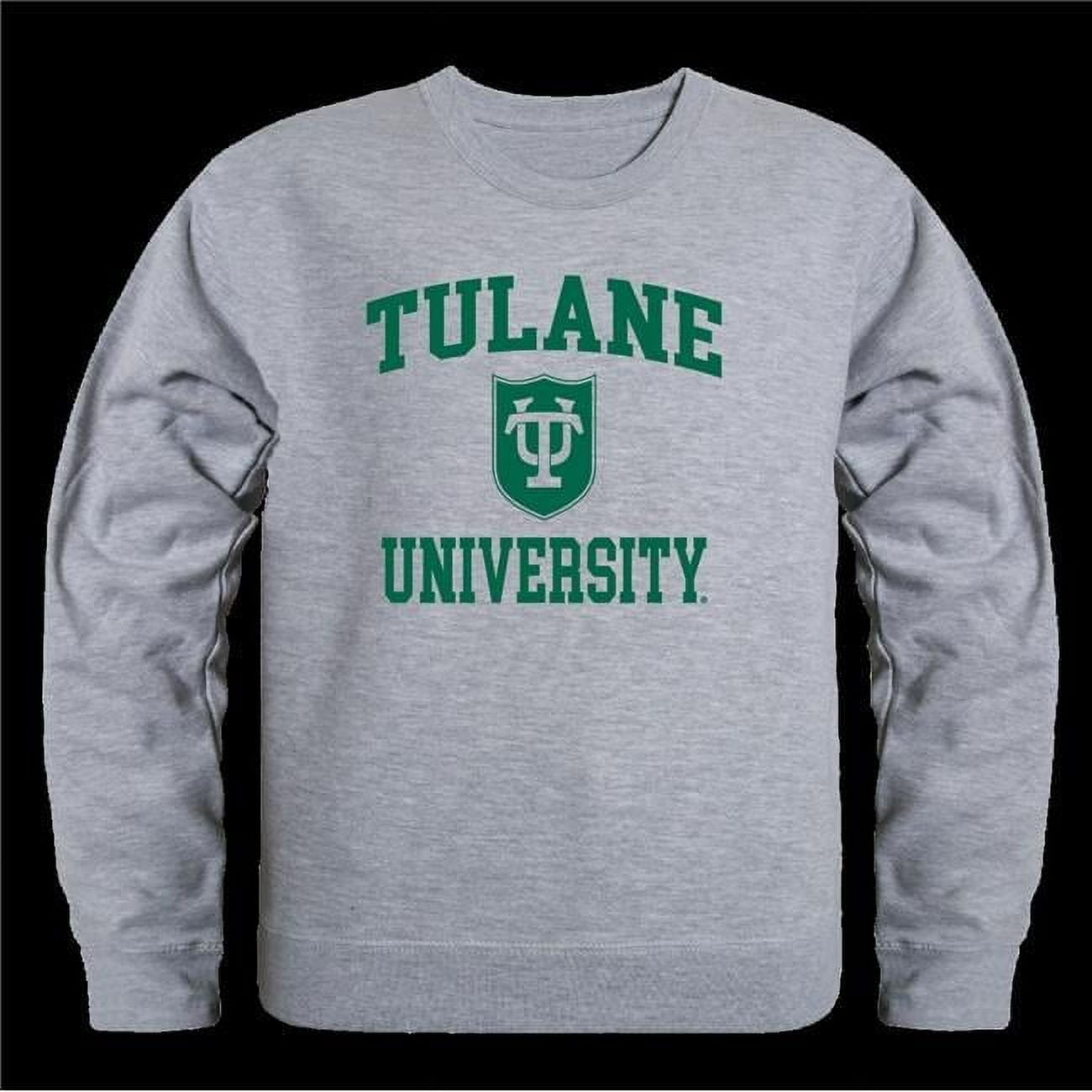 W Republic 568-198-HGY-01 Tulane University Green Wave Seal Crewneck ...