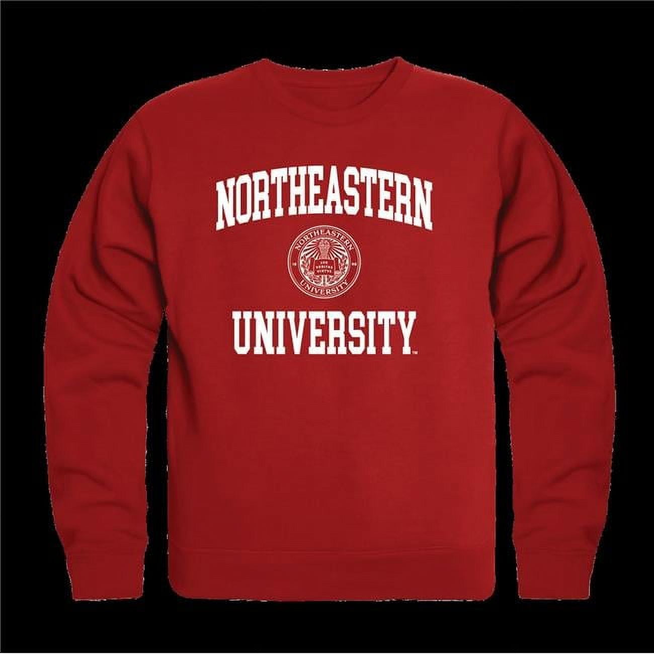 W Republic 568-226-RED-03 Northeastern University Huskies Seal Crewneck ...