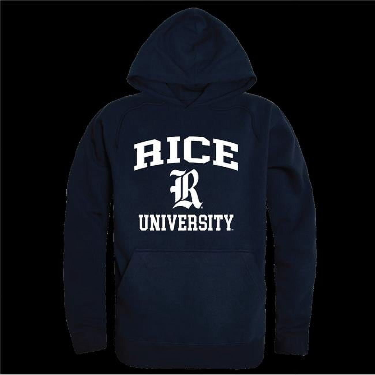 W Republic 569-172-NVY-04 Rice University Owls Seal Hoodie, Navy ...