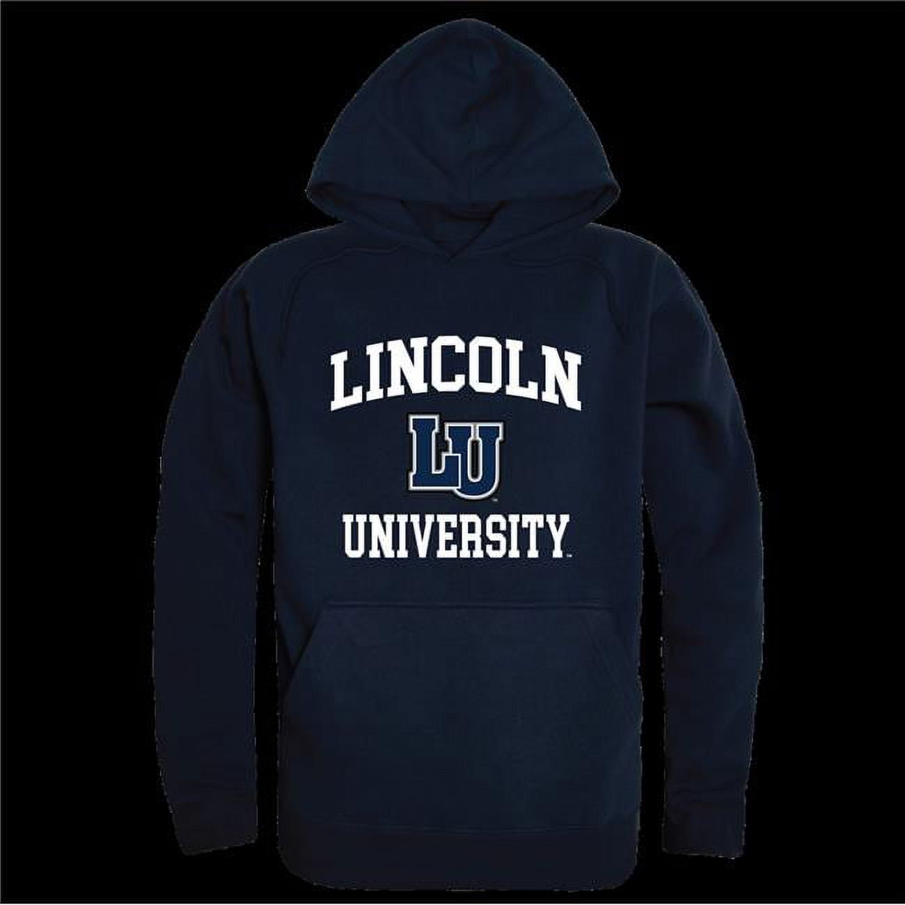 W Republic 569-720-NVY-03 Lincoln University Blue Tigers Seal Hoodie ...
