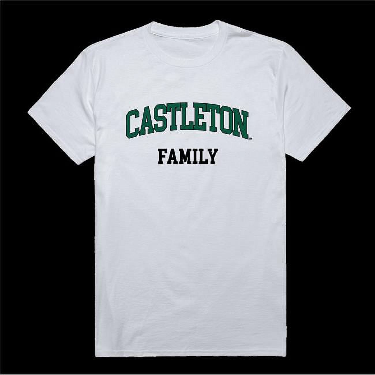 W Republic 571-626-WHT-01 Castleton University Spartans Family T-Shirt ...