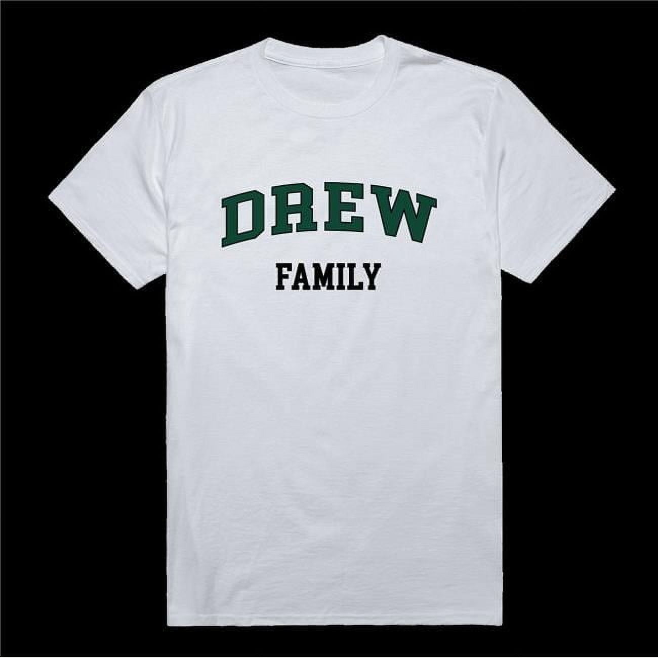 W Republic 571-637-WHT-04 Drew University Rangers Family T-Shirt, White ...