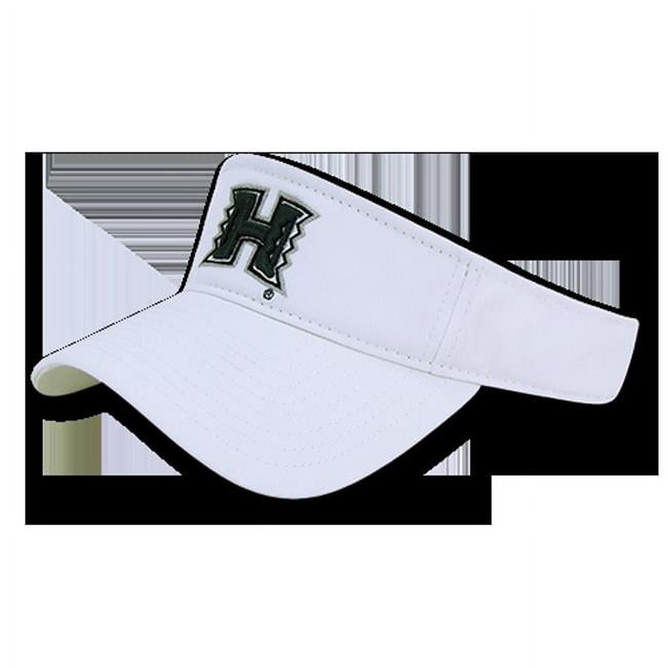 W Republic Apparel 1012-122-WHT Hawaii University Polo Visor, White ...