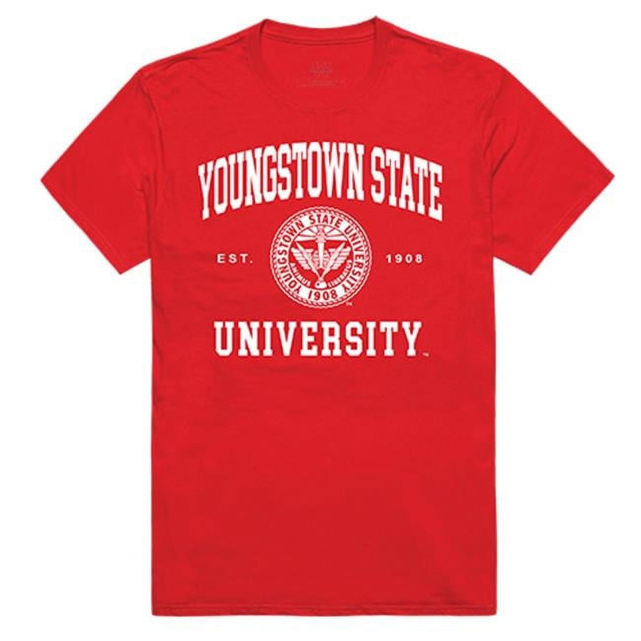W Republic Apparel 526-159-RED-01 Youngstown State University Seal Tee ...