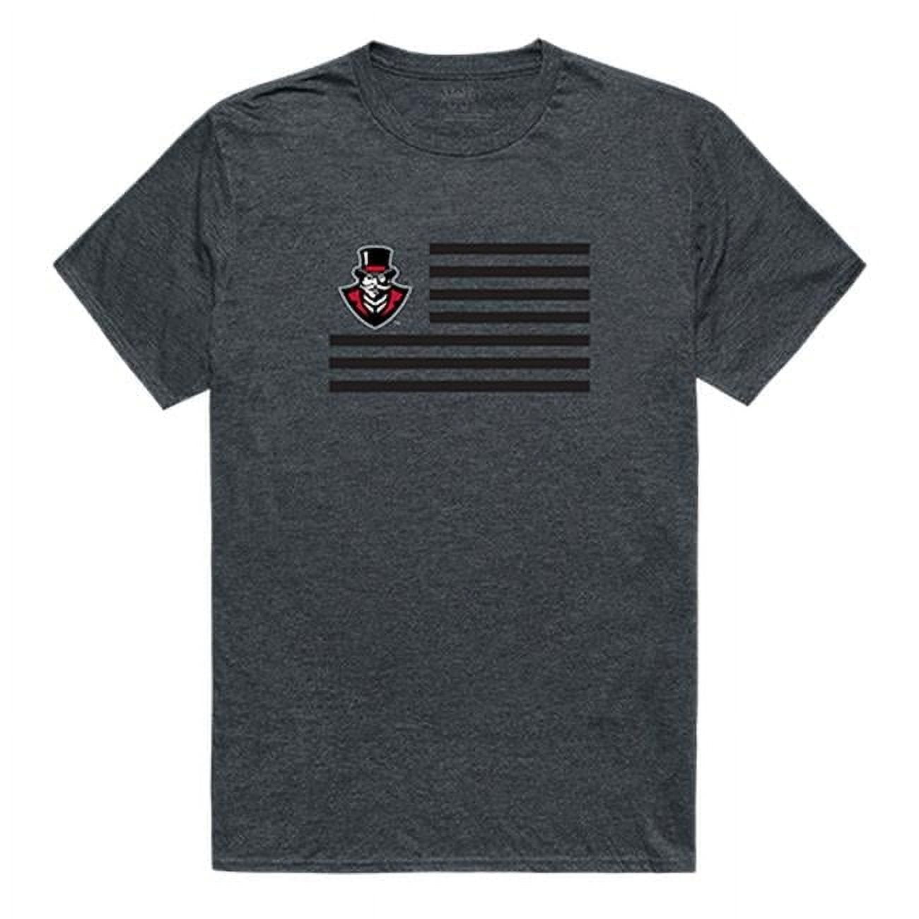 W Republic 531-105-HCH-04 Austin Peay State University Men Flag T-Shirt ...