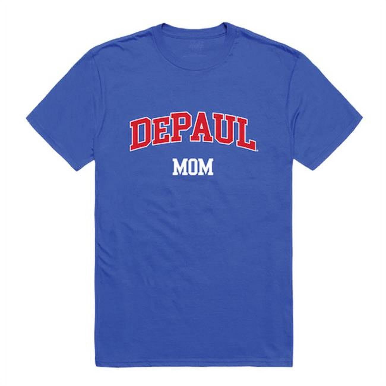 W Republic DePaul University College Mom T-Shirt, Royal Blue - Extra ...