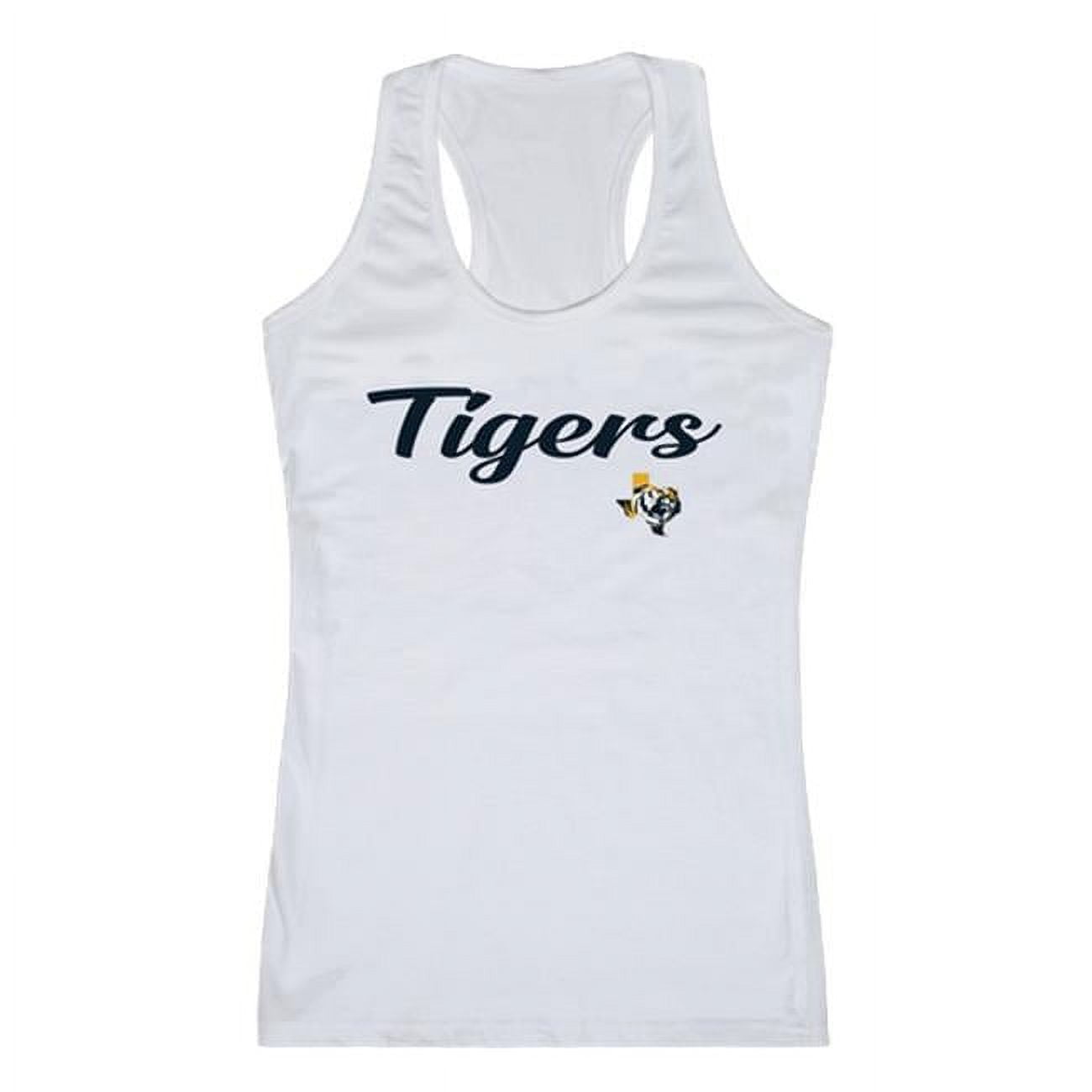 W Republic East Texas Baptist University Tigers Script Tank Top, White ...