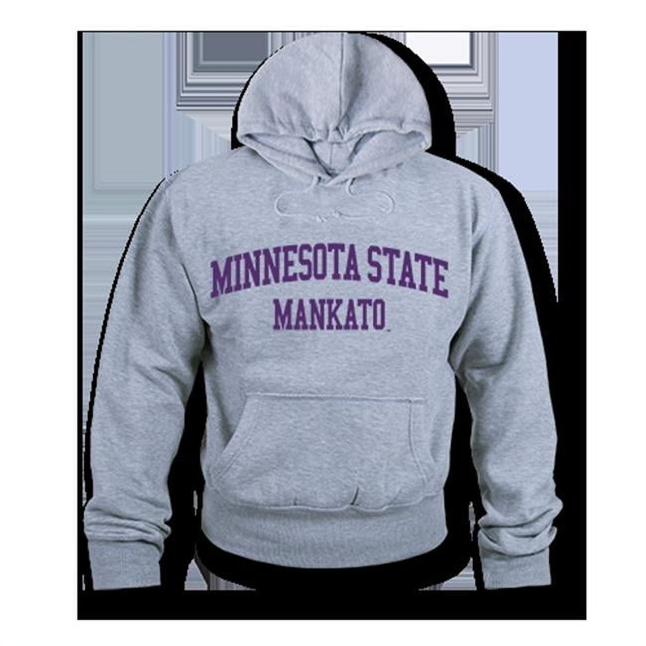 W Republic Game Day Hoodie Mankato- Minnesota State- Heather Grey - 2XL ...