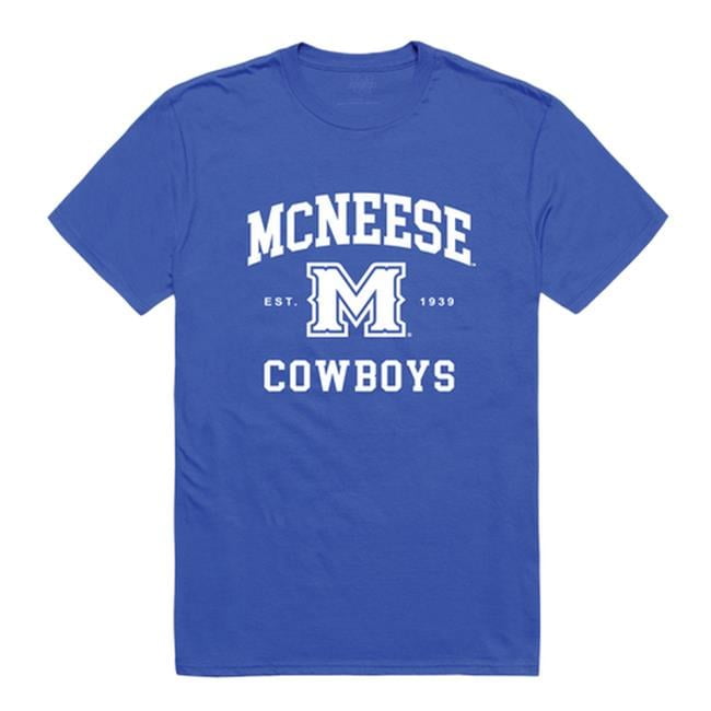 W Republic 526-338-RYL-04 McNeese State University Seal T-Shirt, Royal ...
