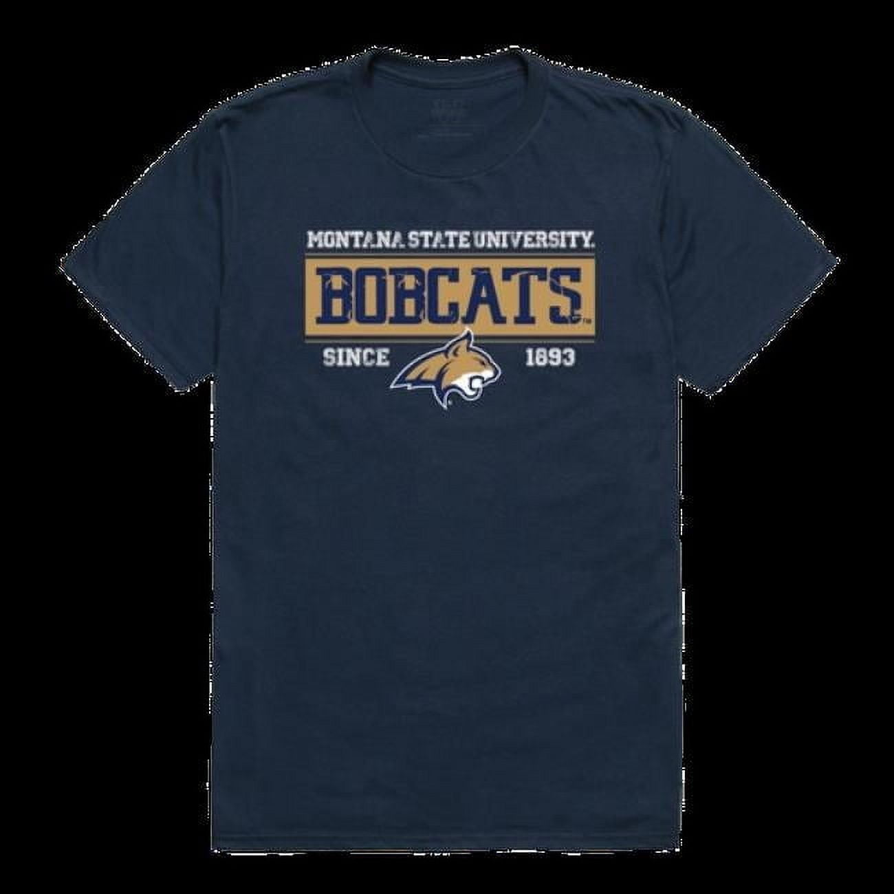 W Republic Montana State University Bobcats College Established T-Shirt ...