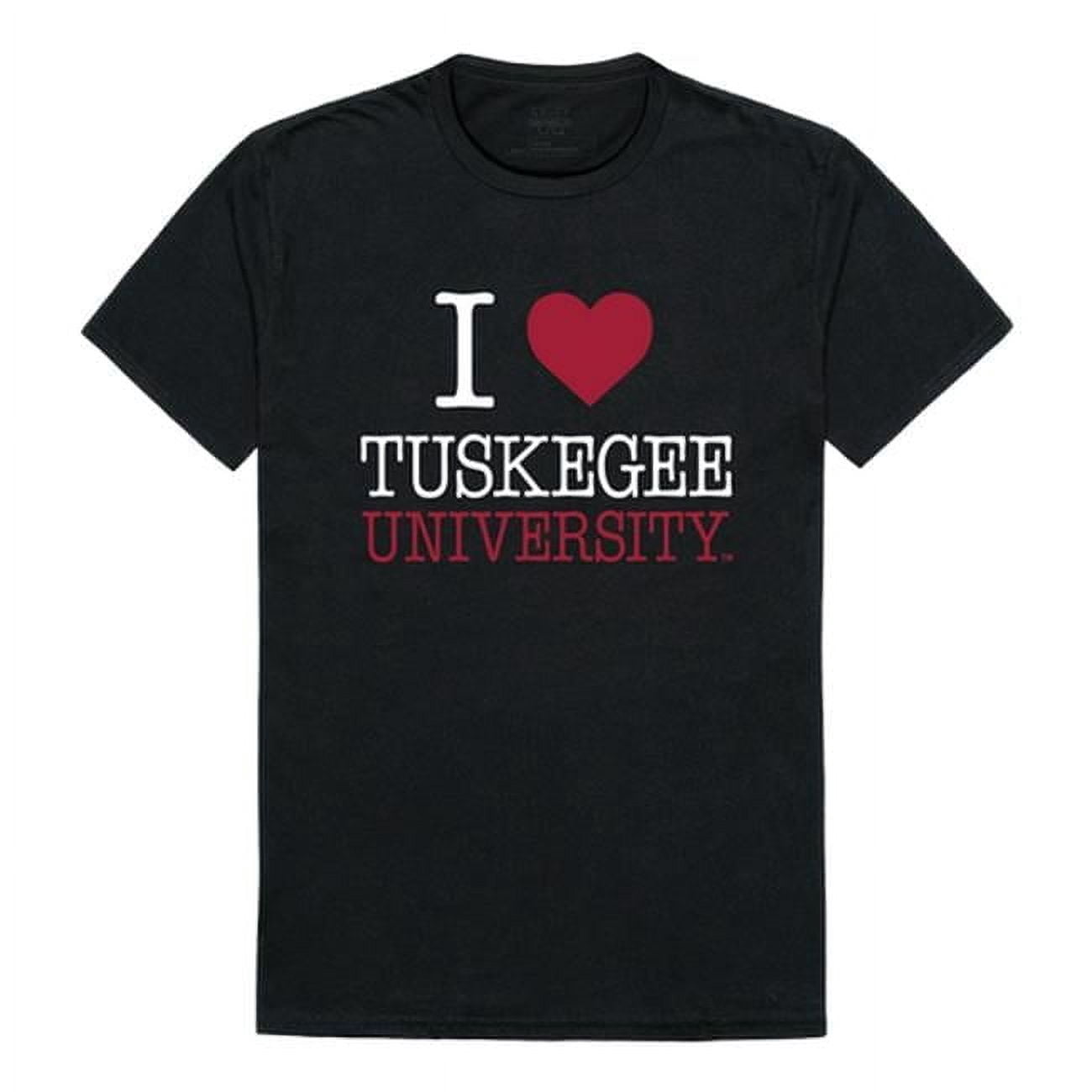 W Republic Products 551-240-BLK-04 Tuskegee University I Love T-Shirt ...