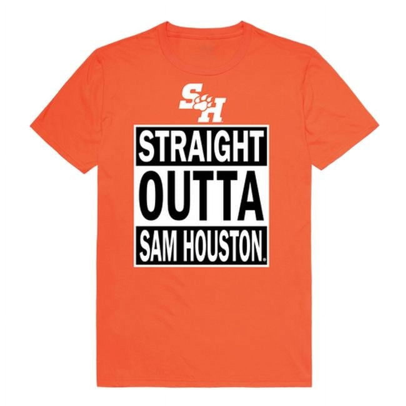 W Republic Sam Houston State University Straight Outta T-Shirt, Orange ...