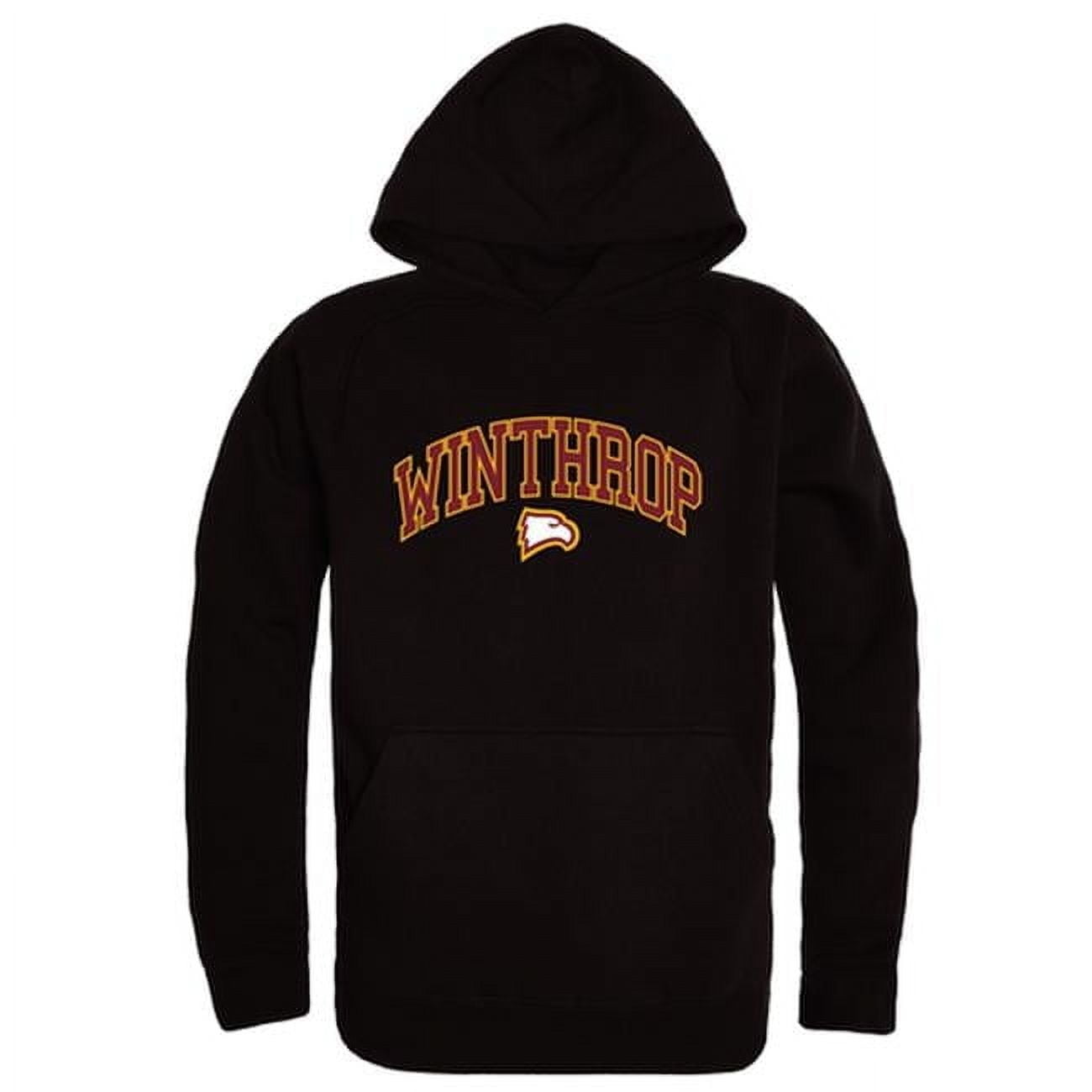 W Republic 540-255-BLK-02 Winthrop University Campus Hoodie, Black & White - Medium - Walmart.com