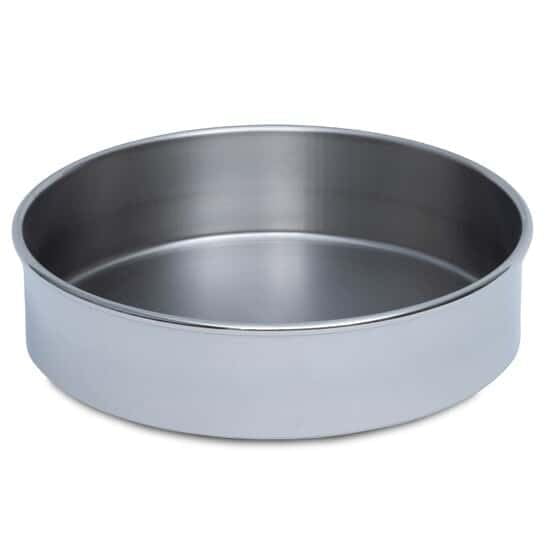W.S. Tyler 8491 Receiving Pan for 8" Diameter Stainless Steel Full ...