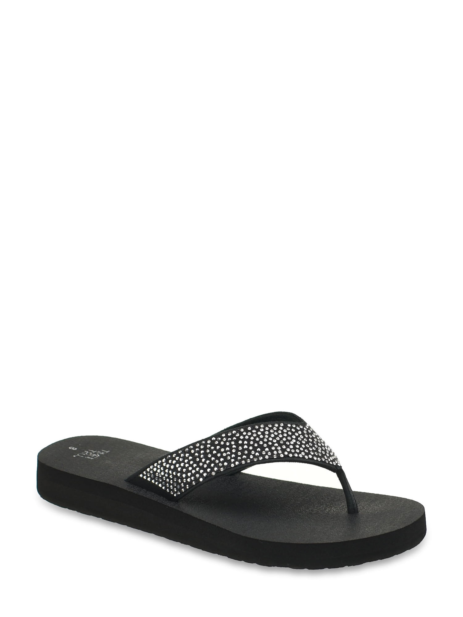 Time and Tru Women's Lifestyle Flip Flop Sandals - Walmart.com