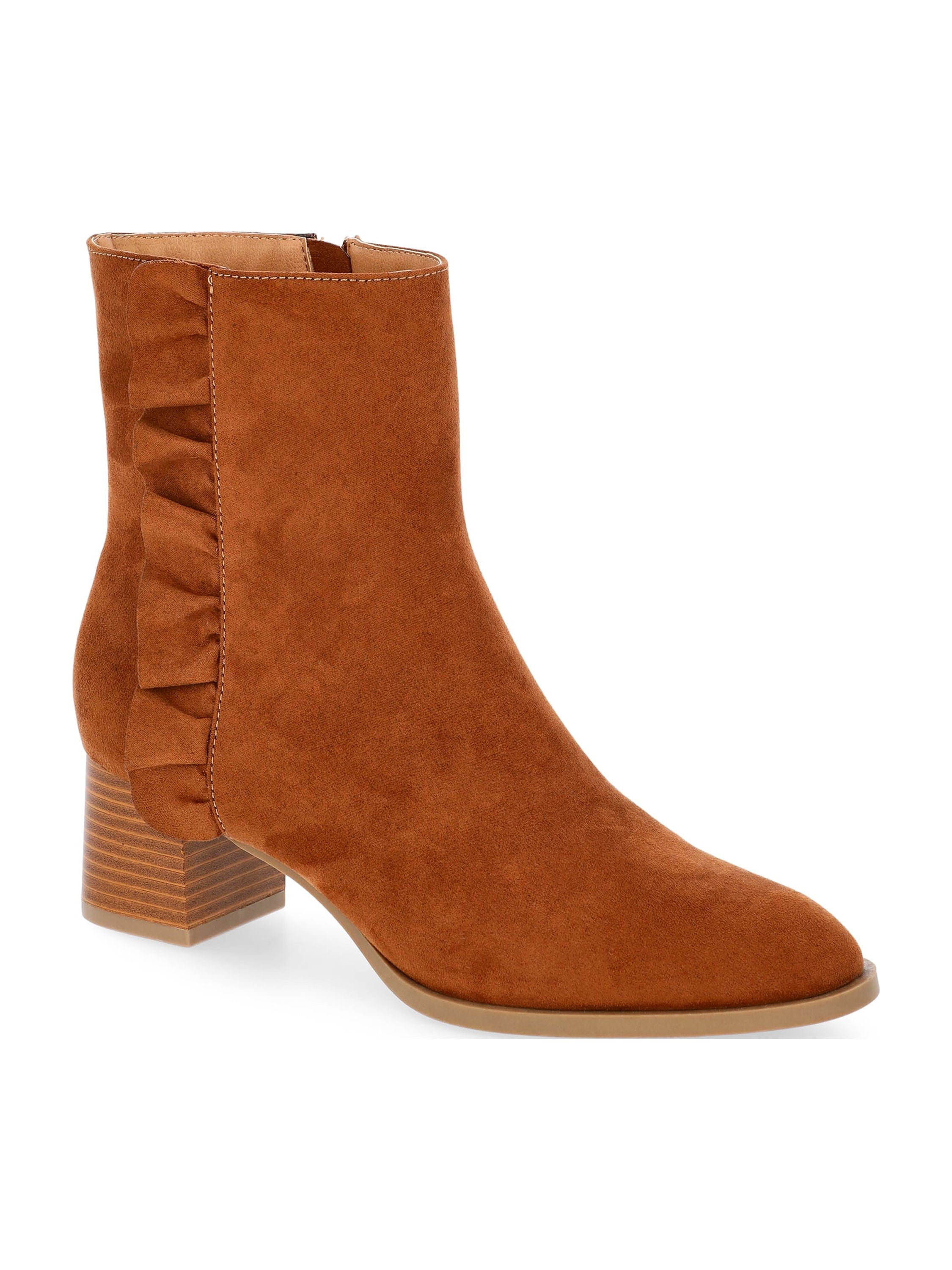 Time and Tru Women's Ruffle Boot - Walmart.com
