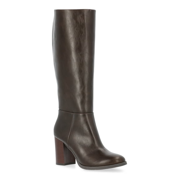 Time and Tru Women's Short Buckle Rain Boots - Walmart.com