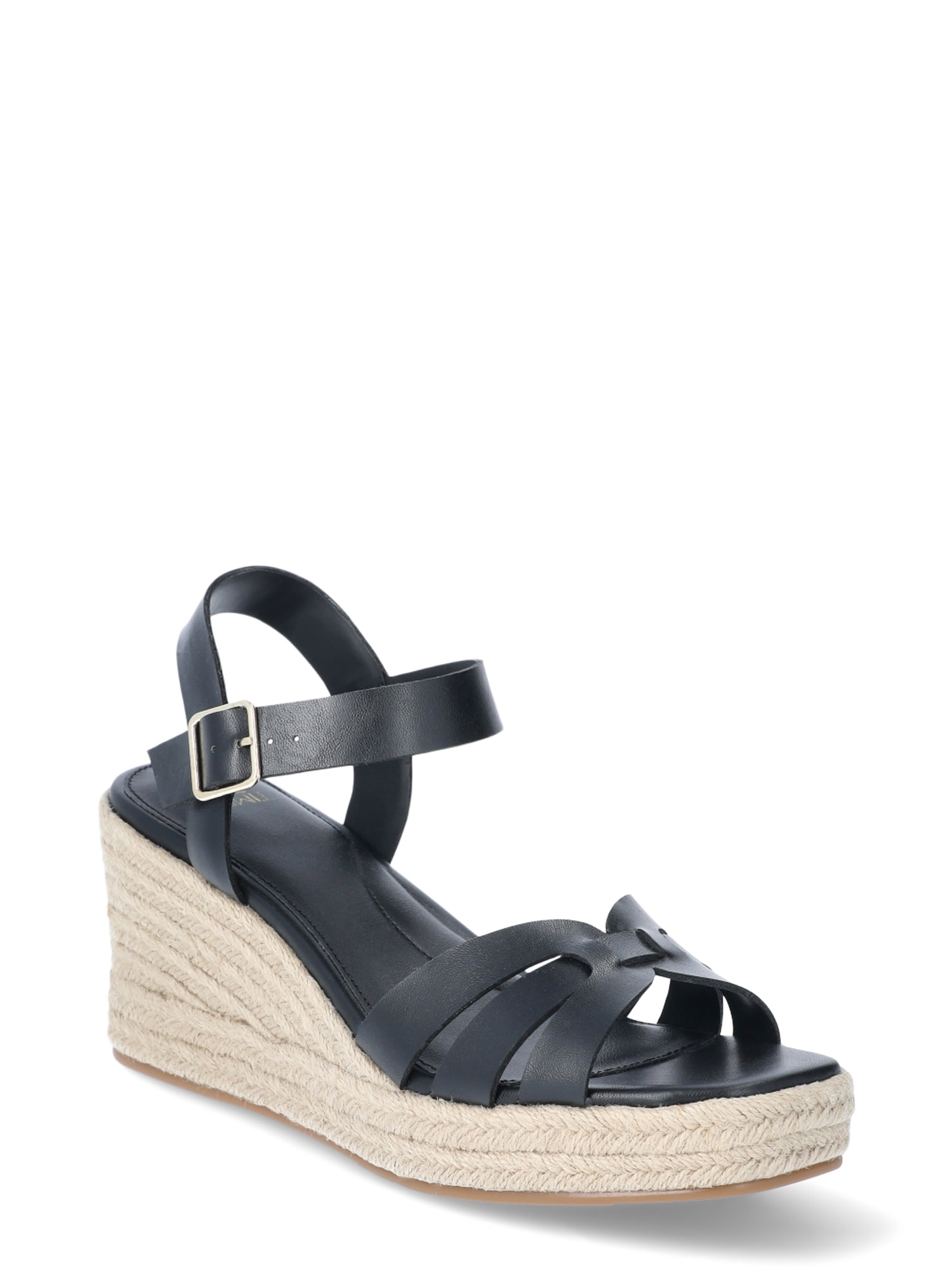 Time and Tru Women's Espadrille Wedge Sandal - Walmart.com