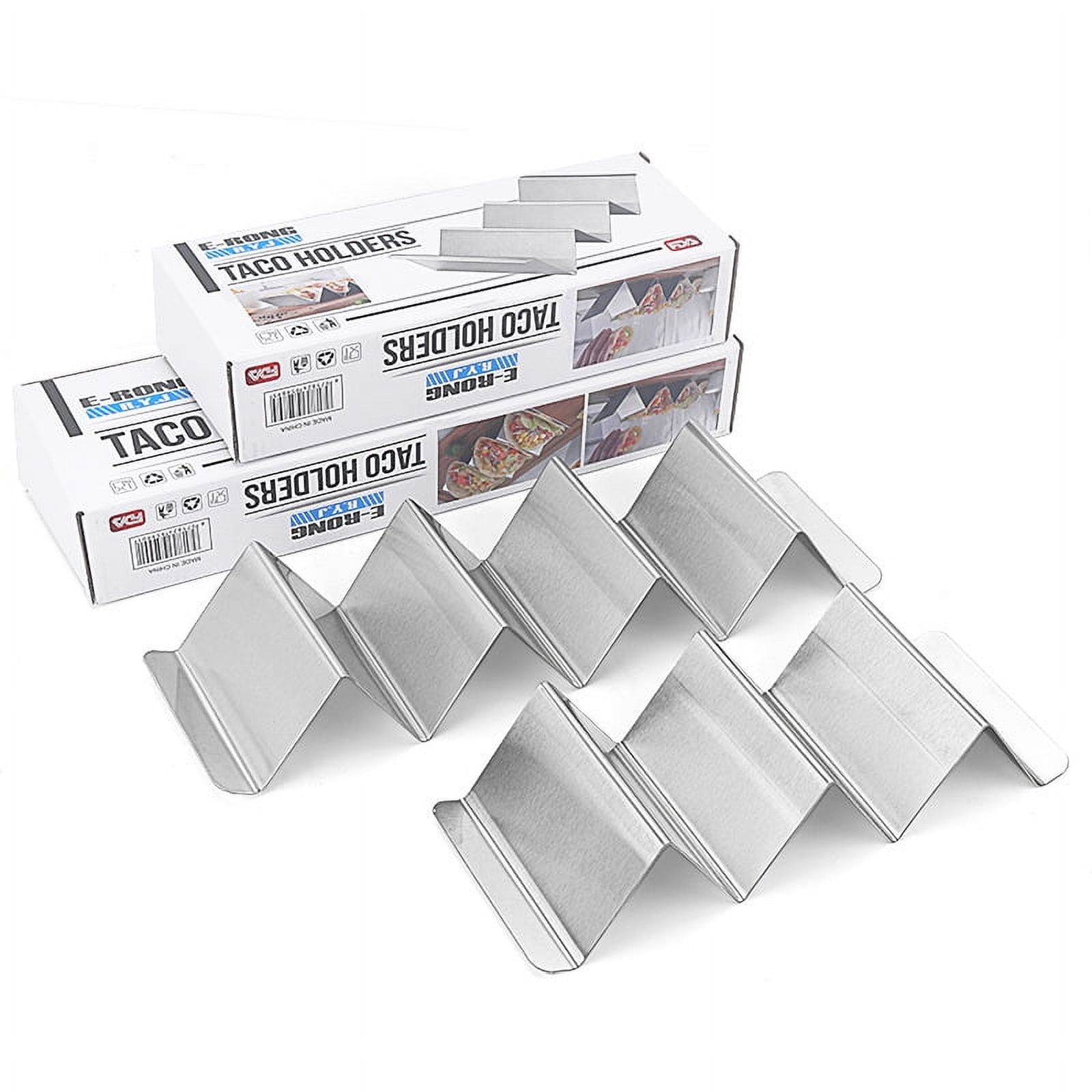 W Type Stainless Steel Mexican Pancake Rack taco holder Rack Stainless ...