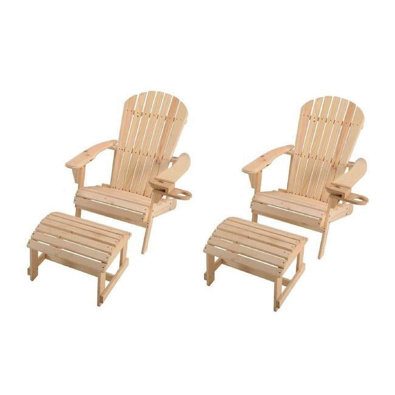 W Unlimited SW2101NC-CH2OT2 Earth Collection Adirondack Chair with ...
