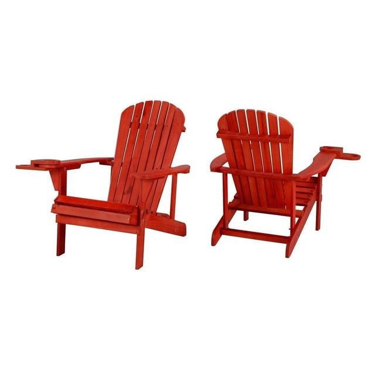 W Unlimited SW2101RDSET2 Earth Collection Adirondack Chair with Phone ...