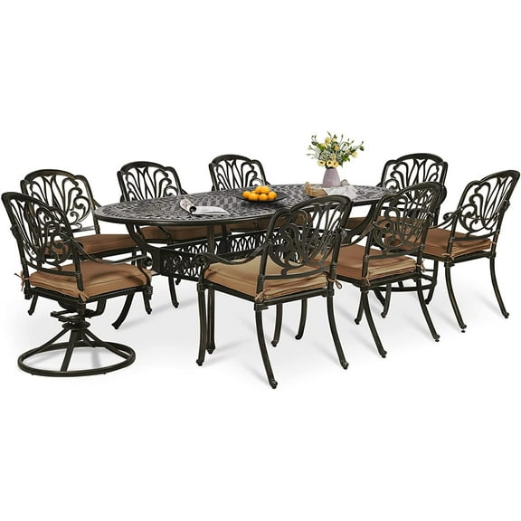 Cast Aluminum Patio Dining Sets