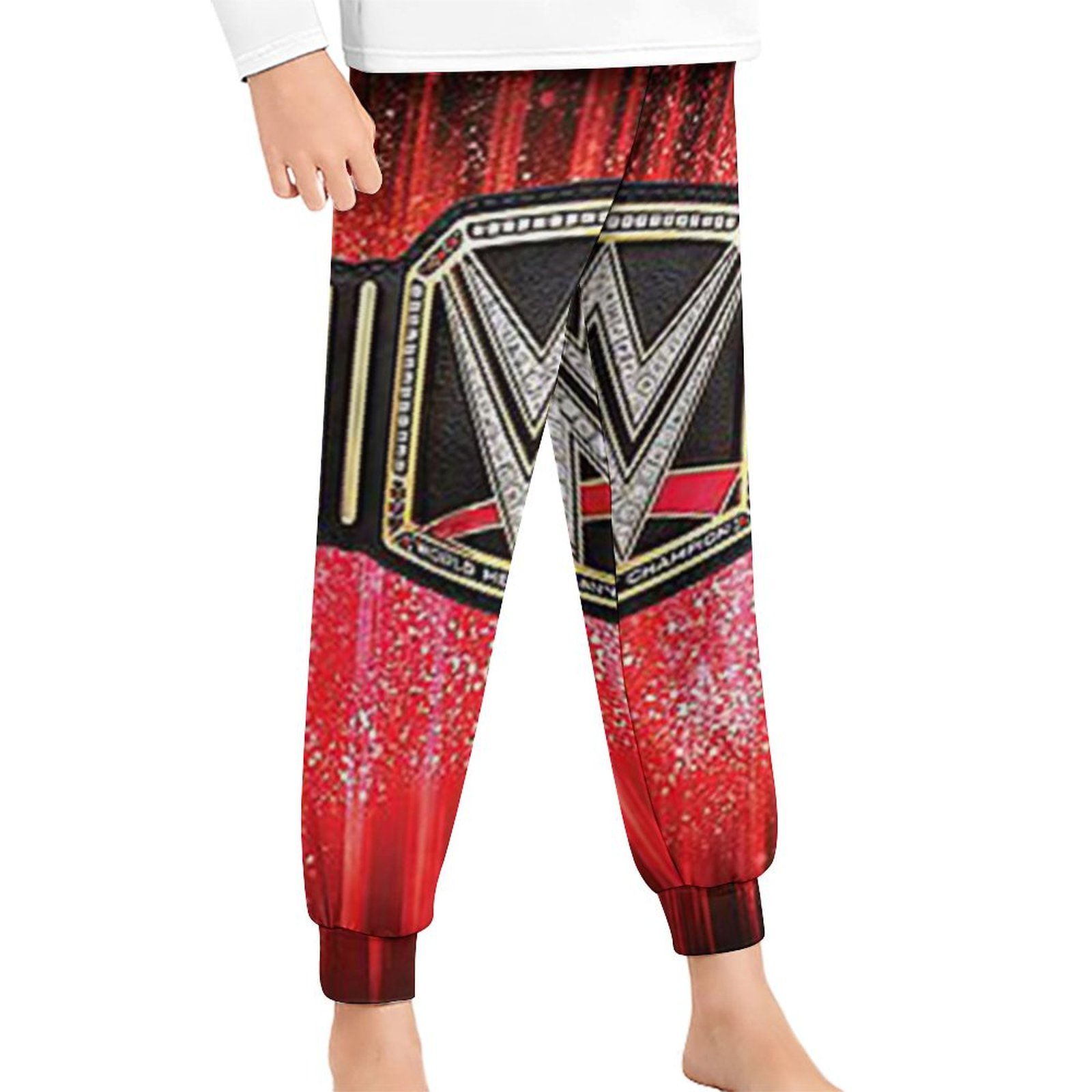 W-WE World Wre-stling Entertainment Children's Pjamas Soft 3D Printing ...