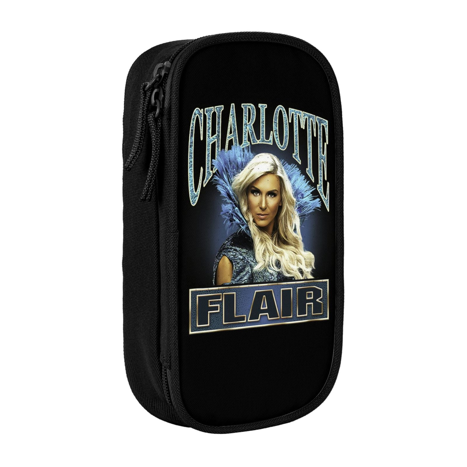 W-We Charlotte Flair Pencil Case With Dual Zipper Compartments ...