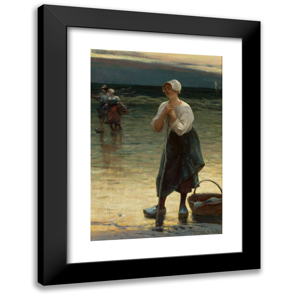 Władysław Wankie 11x14 Black Modern Framed Museum Art Print Titled ...