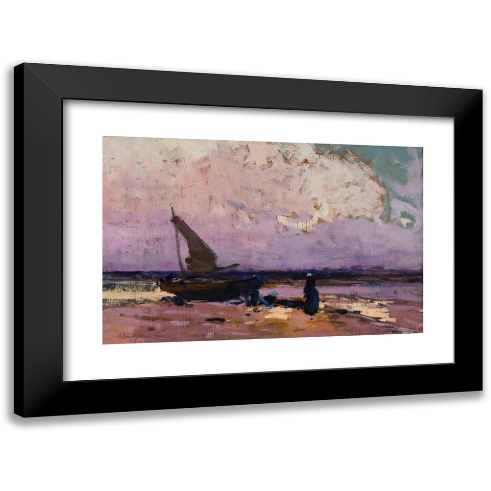 Władysław Wankie 14x11 Black Modern Framed Museum Art Print Titled ...