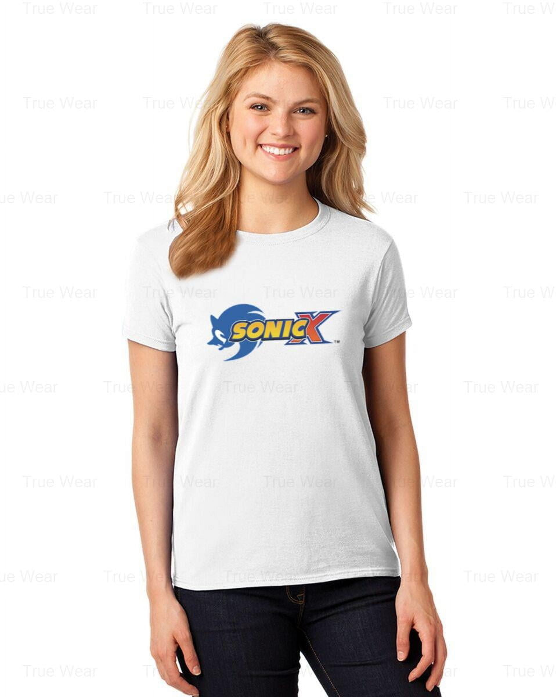 WéarCLOTHING Sonic x Logo Black Tee Vintage, Gaming, Y2k, Xbox 360 ...