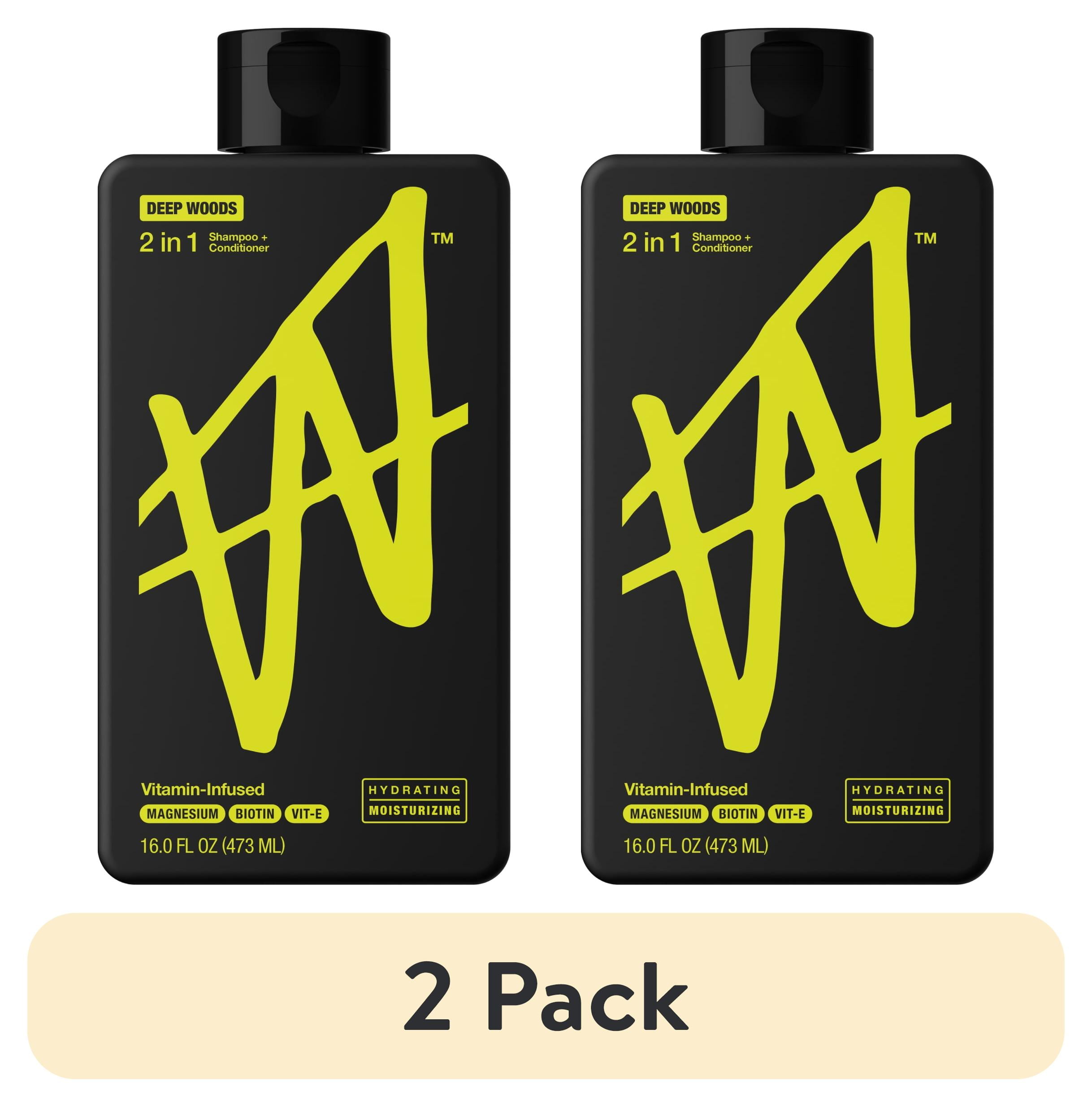 (2 pack) W by Jake Paul Hydrating 2in1 Shampoo & Conditioner for All ...