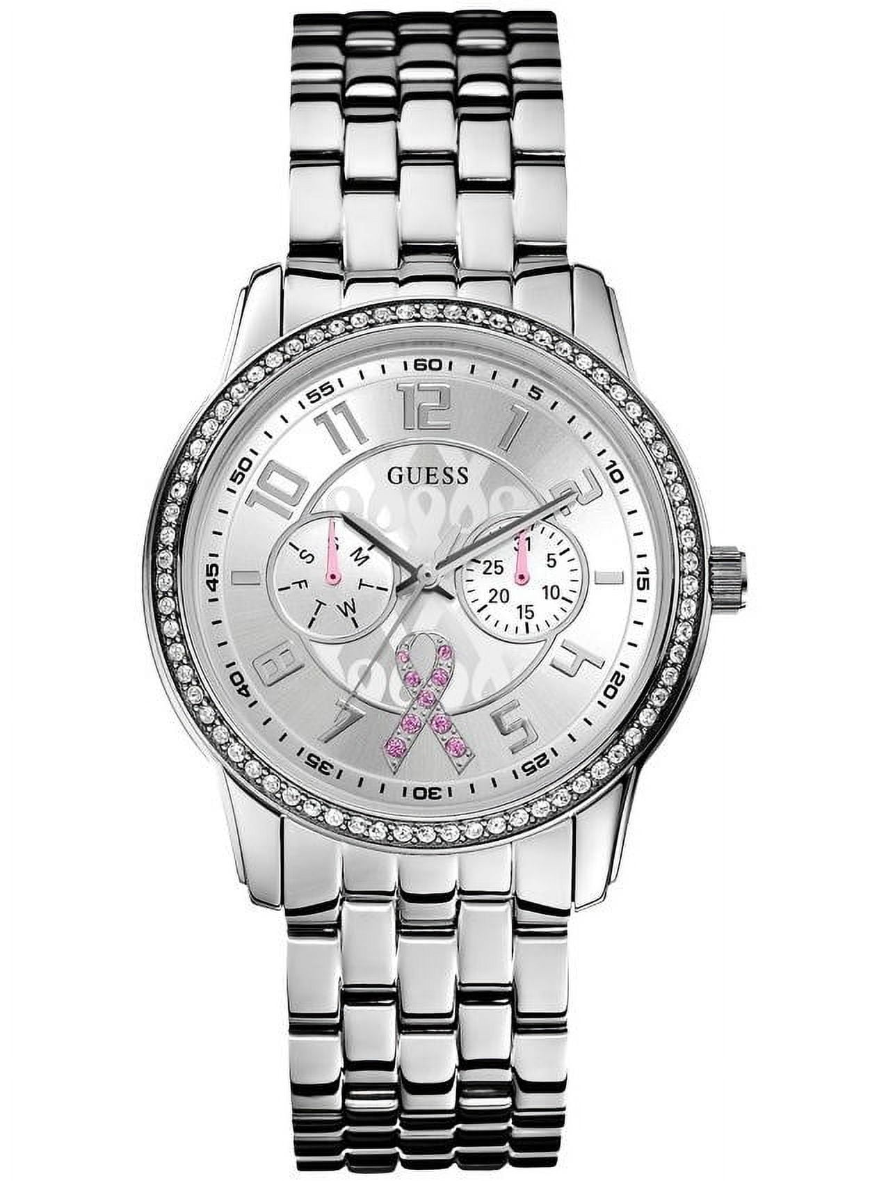 W0032L1 Women's Silver Analog Watch With Silver Dial - Walmart.com