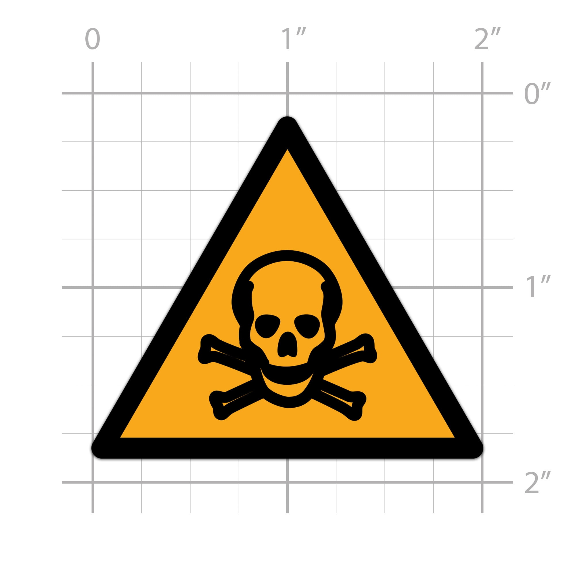 W016 - Toxic Material Sticker for water bottle phone tumbler hard ...