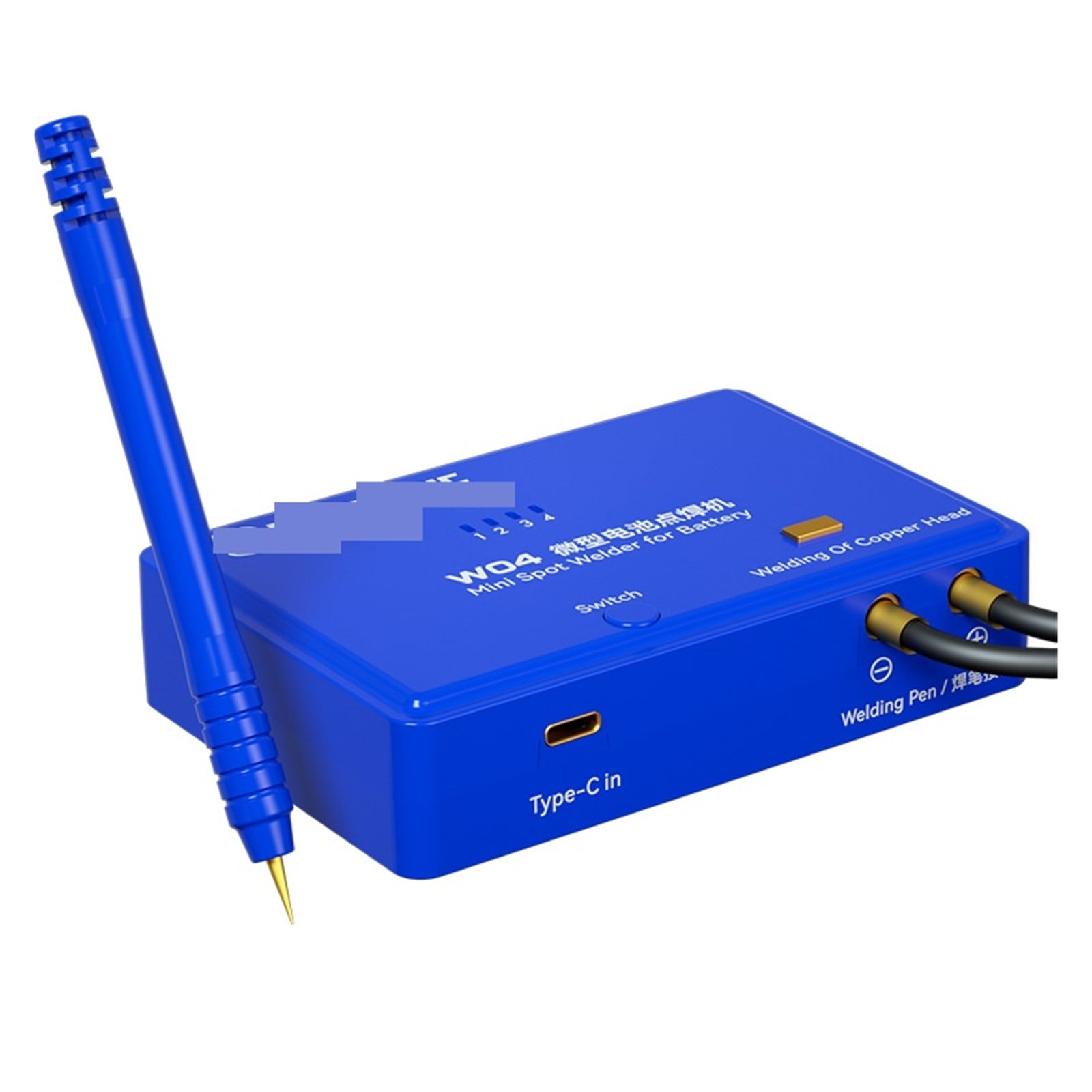 W04 MINI Spot Welder 4-Speed Adjustment Spot Welding Machine 0.5mm For ...