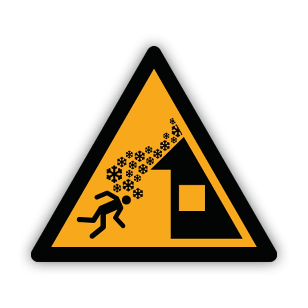 W040 - Roof Avalanche Sticker Decal - Self Adhesive Vinyl ...