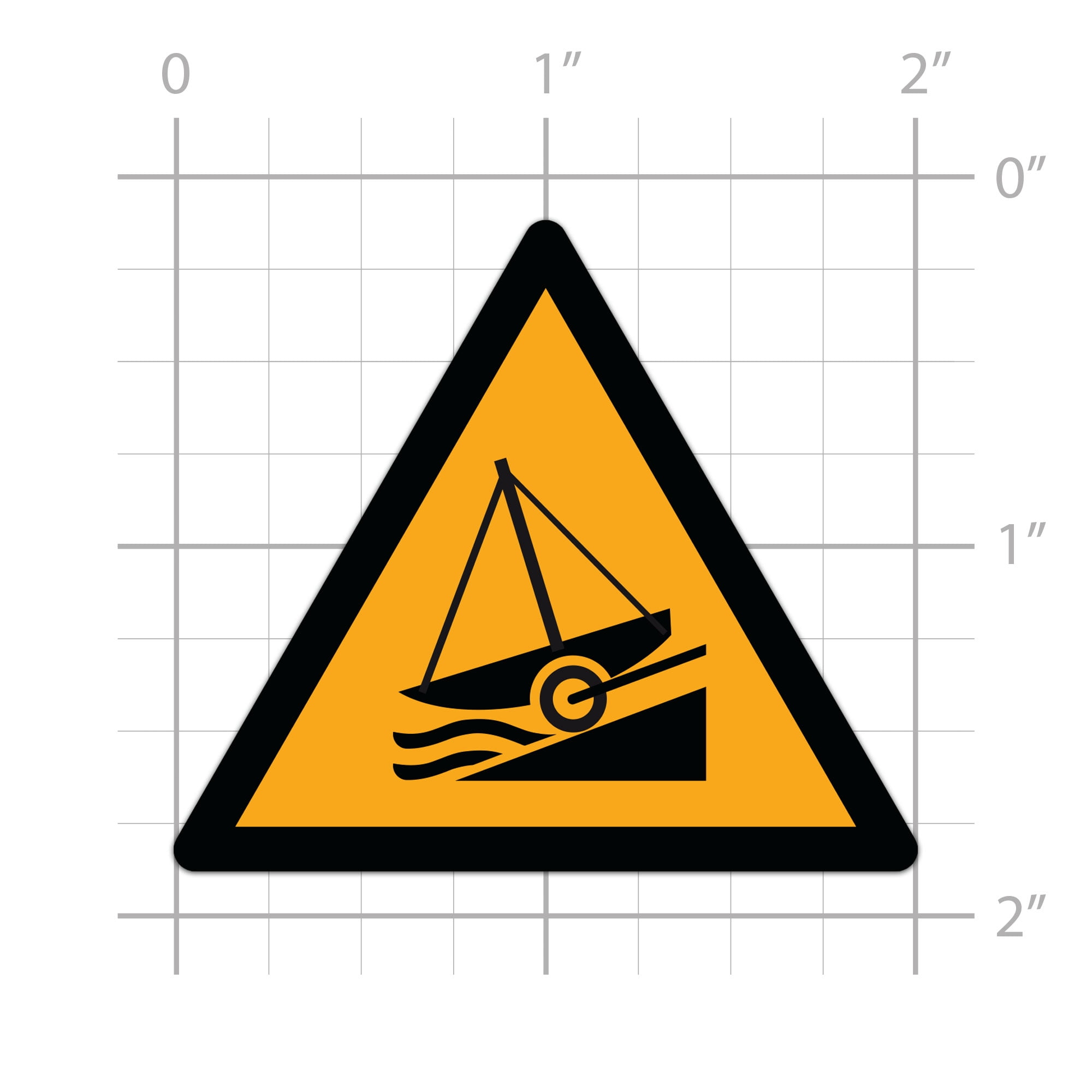 W044 - Slipway Sticker for water bottle phone tumbler hard hatiso 7010 ...